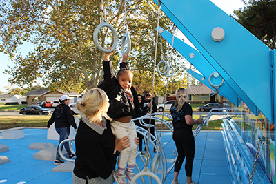 Sonia Martinez Helps Get Fitness Court Built Near CSUSB | Division of ...
